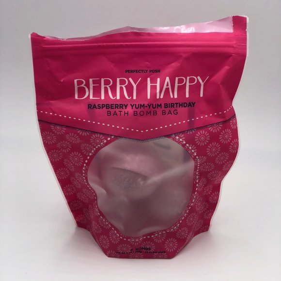 Perfectly Posh | Bath & Body | Posh Berry Happy 3 Pc Bath Bomb Set ...